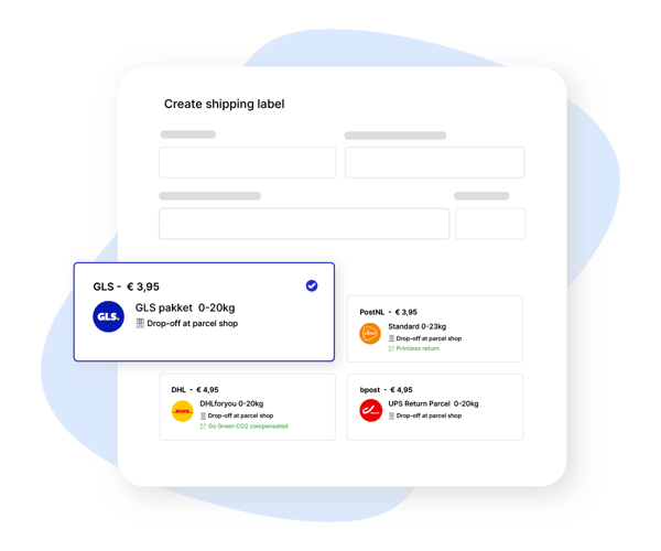 Return process with GLS | Returnless