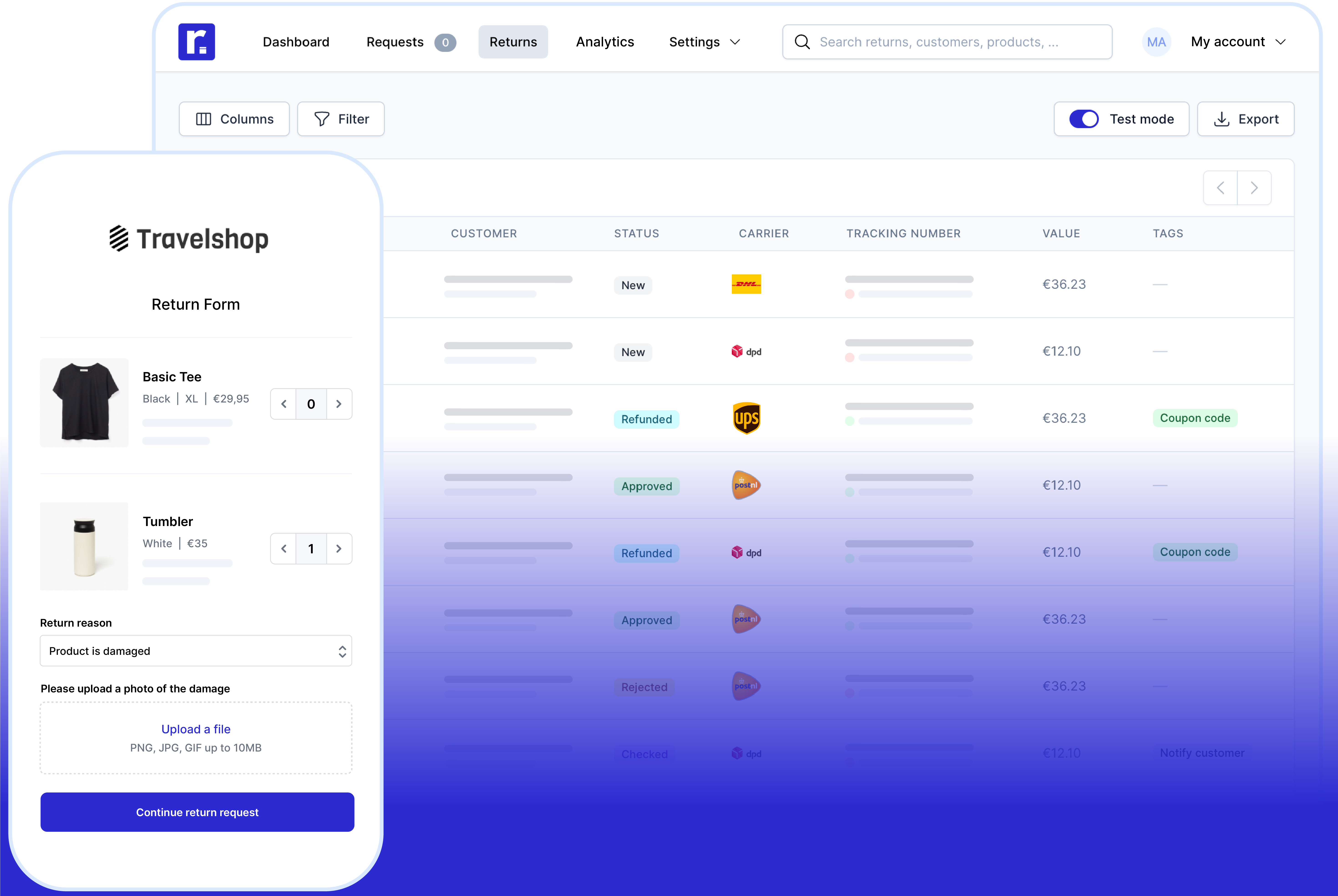 Returnless | Automate your return process with our return platform